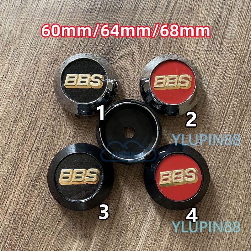 4pcs 68/65/60mm BBS RACING Car Styling Sport Rim Center Caps Emblem ...