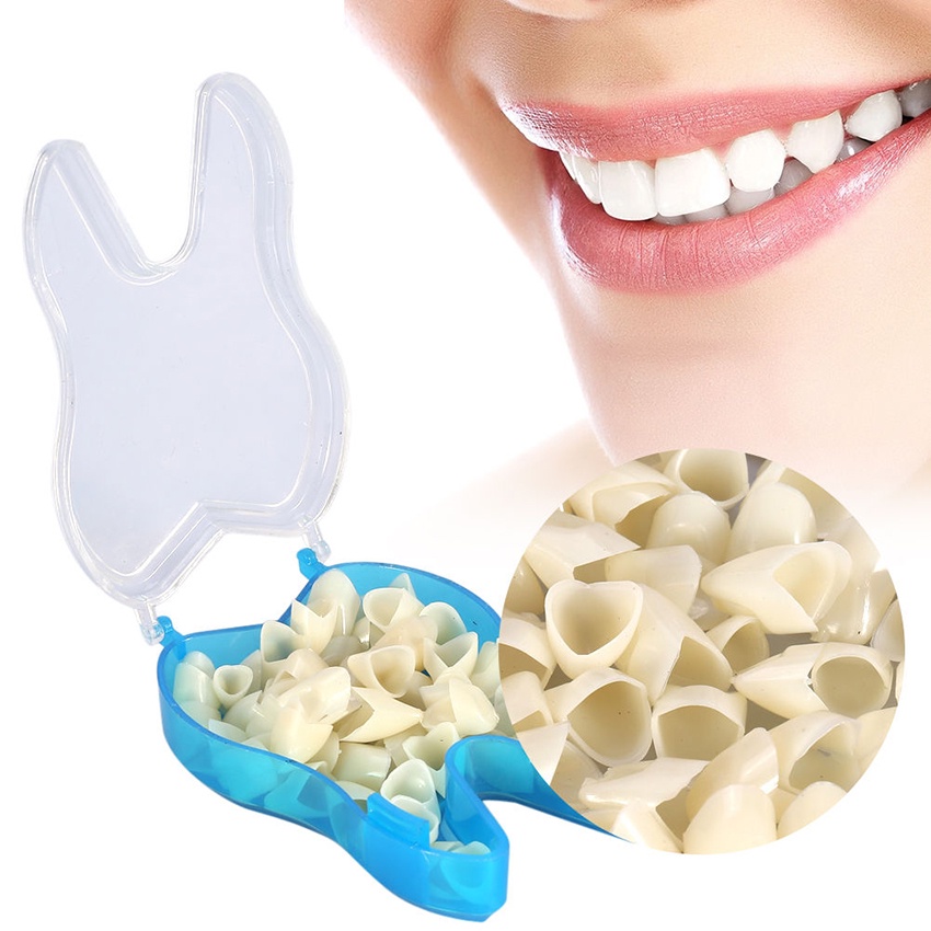 50Pcs/Box Dental Temporary Crown Kit Anterior Front Molar Posterior ...