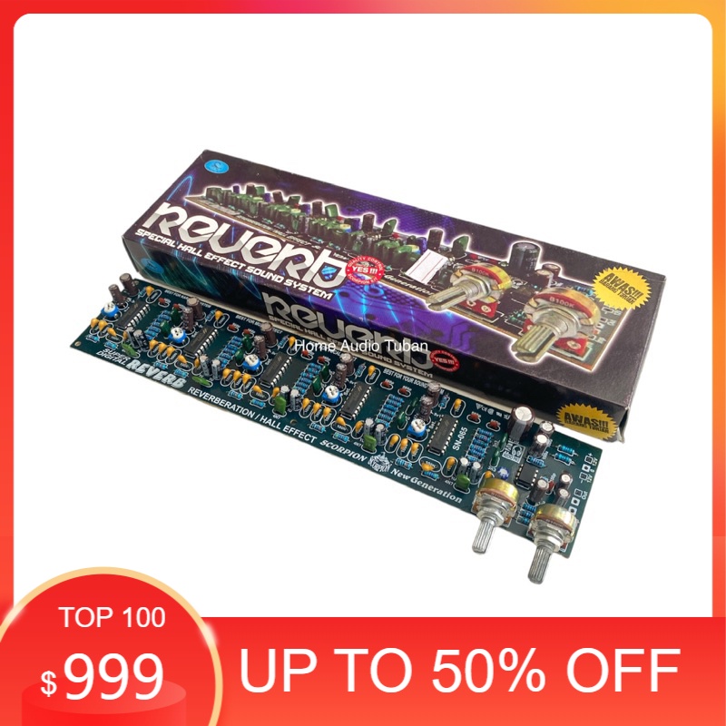 Reverb Kit 2 Potentio Special Hall Defect Vocal Scorpion | Shopee Malaysia