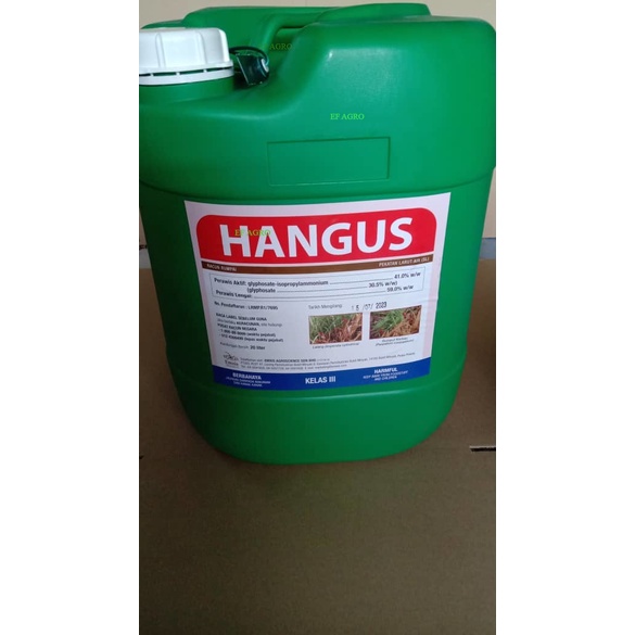 20L Hangus Racun Rumput Rumpai Glyphosate 41% | Shopee Malaysia