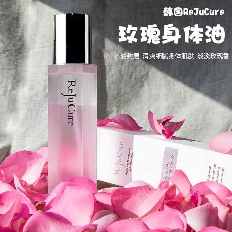 RejuCure Rose Fresh Body Oil 150ml 玫瑰身体油 | Shopee Malaysia
