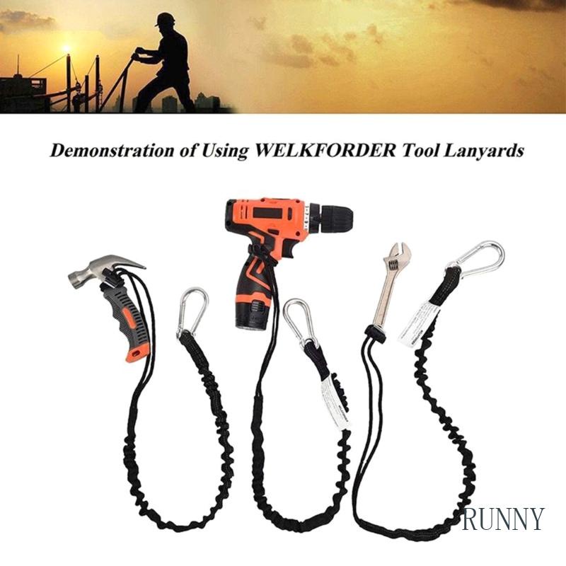 RUNNY Nylon Tool Lanyard Rope Working Anti-Falling Safety Rope Tool ...