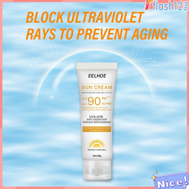 Sunscreen Cream Protector Facial Solar Sun Block Spf Gel Isolation Lotion Sunscreen With Blue ...