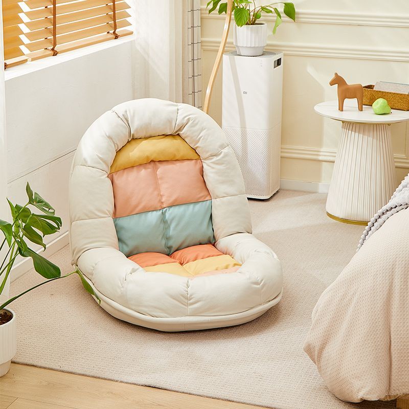 Chair Foldable Lazy Sofa Adjustable Single Folding Sofa Recliner Chair ...