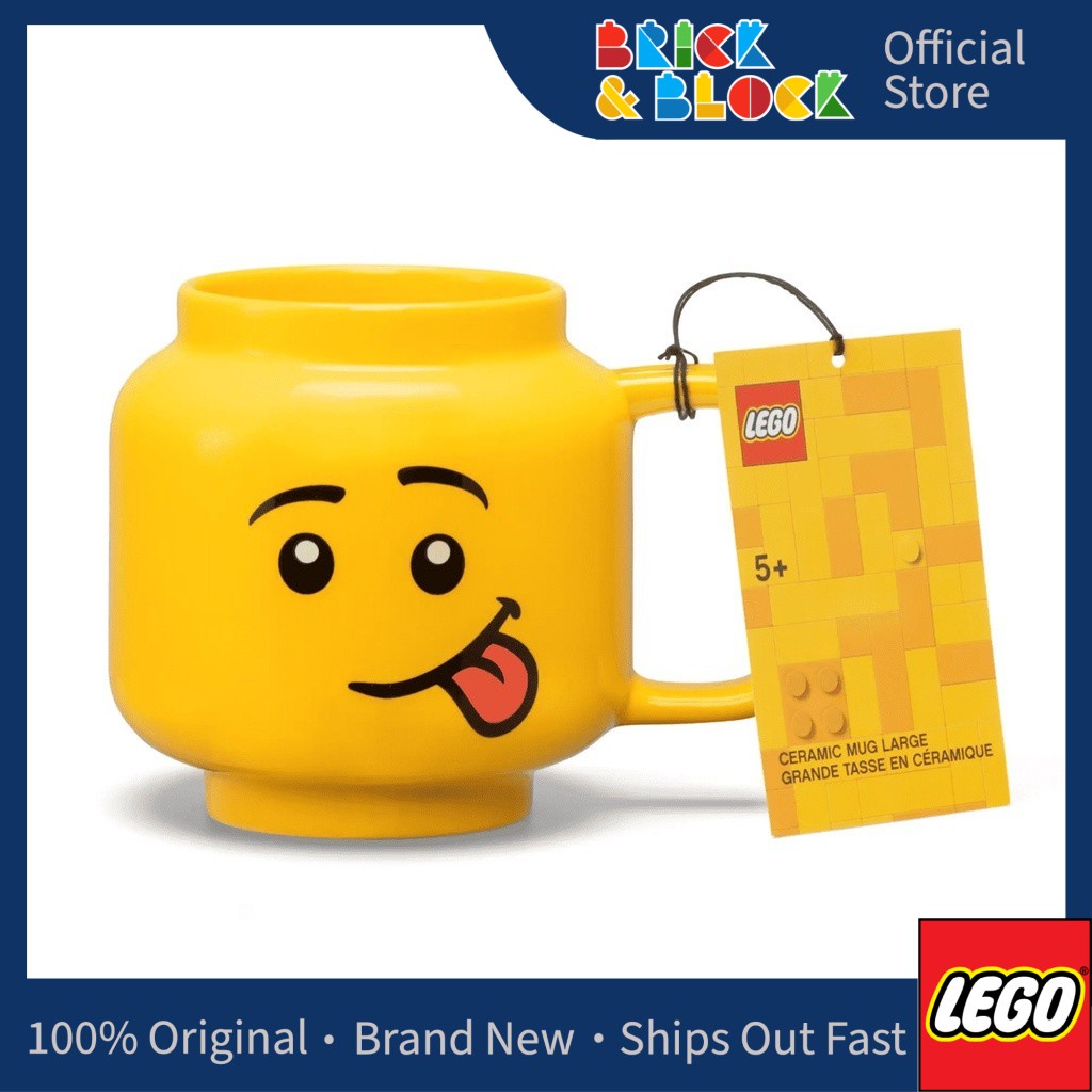 LEGO 41460802 LEGO Ceramic Mug Large - Silly | Shopee Malaysia