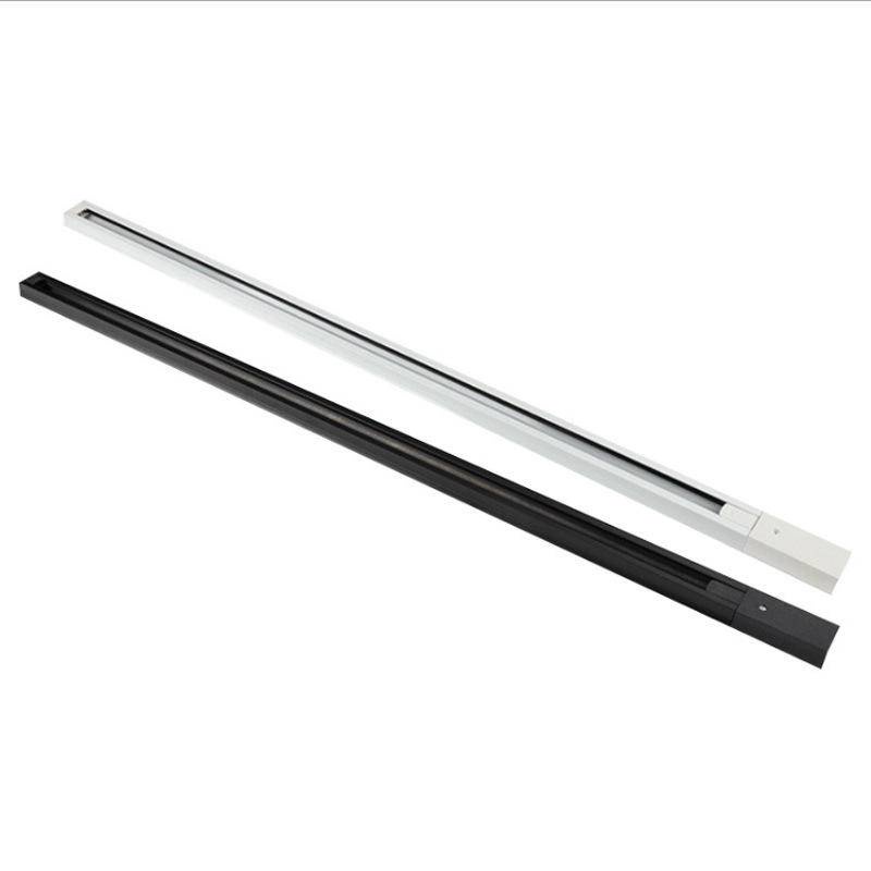 LED Track Guide Rail 0.5M 1M Spotlight Installation White Black ...
