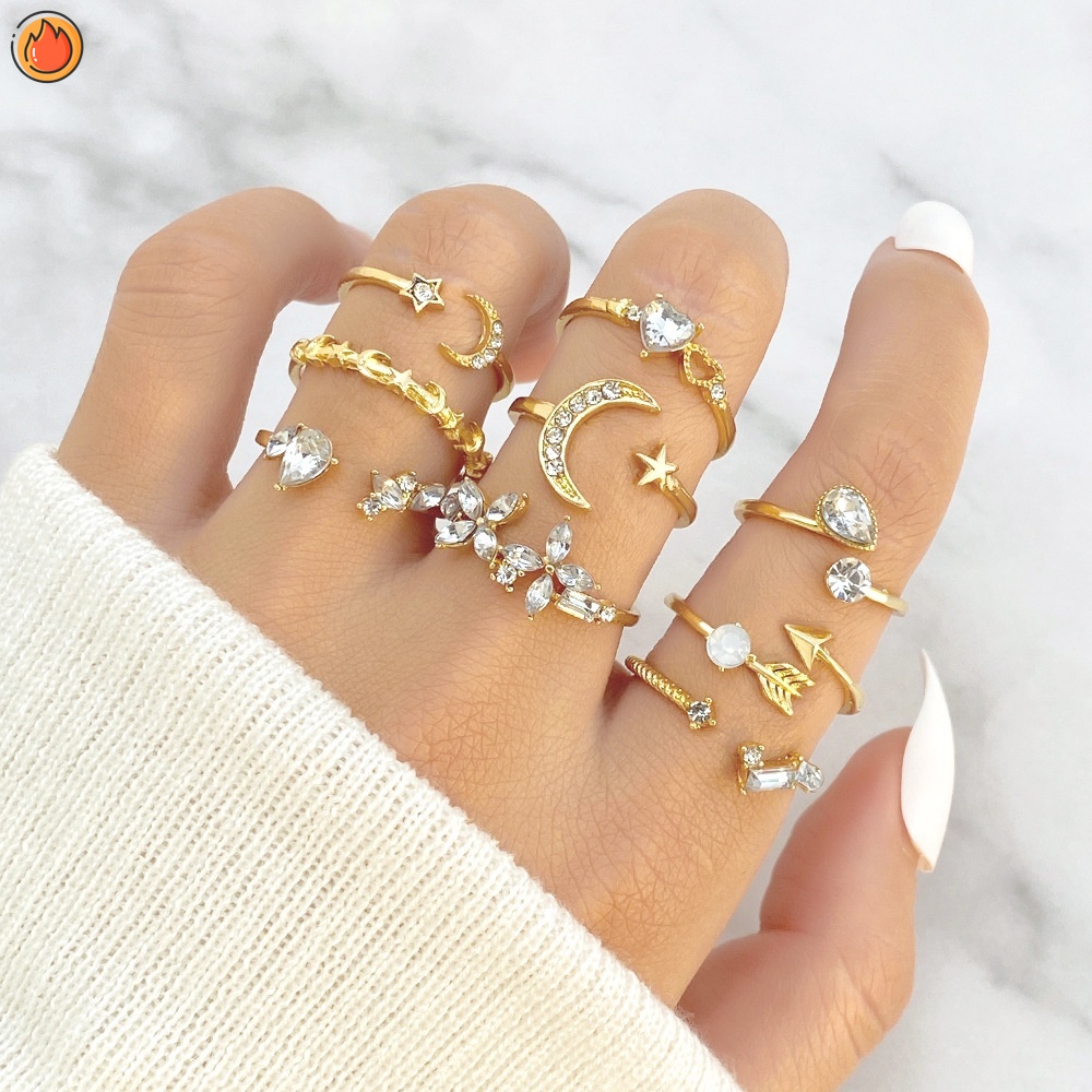Stocking Stuffers for Teens Gold Stackable Rings for Teen Girls Knuckle ...