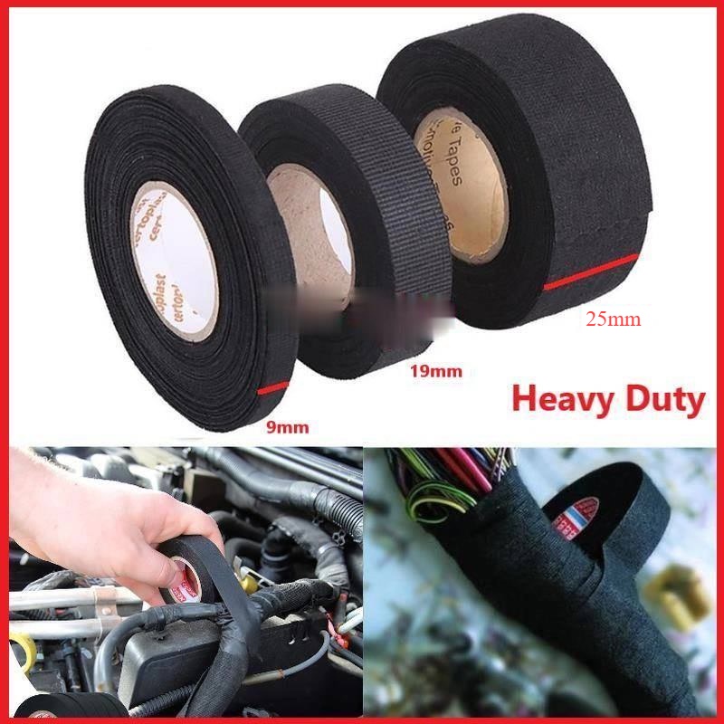 JYK Professional Heavy Duty Wire Tape Fabric Cloth Tape Wiring Tape ...