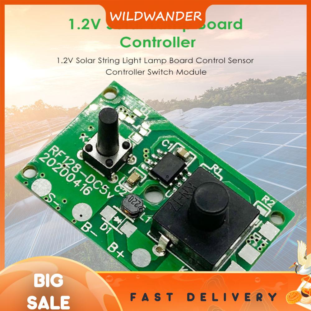 [wildwander.my] 1.2V Solar Lamp Board Panel Control Sensor Solar String ...