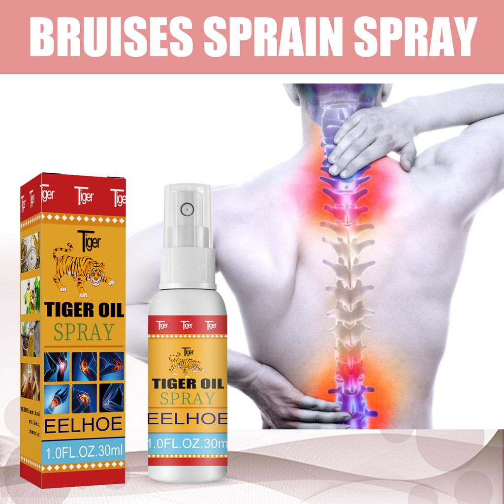 Eelhoe Tiger Muscle Bone Soreness Spray Relieve Joint Active Pain Knee ...