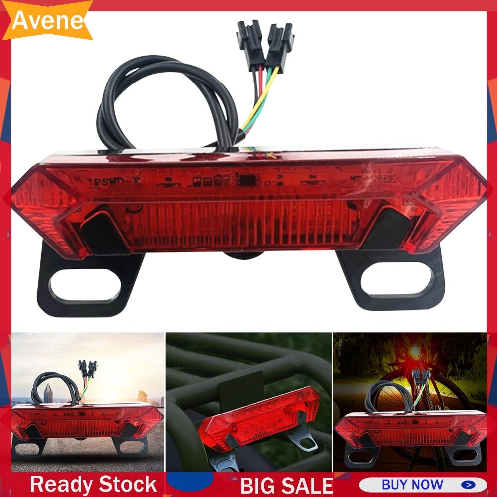 E-bike Tail Light DC 36-60V Electric Bicycle Rear Light Ultra Bright ...