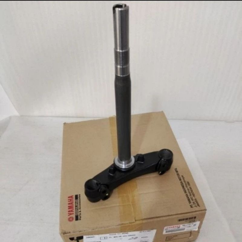 (100% ORIGINAL) YAMAHA NVX155 V3 STEERING STEM ASSY // BBP-F3340-00 FRONT FORK DEPAN KAKI TIGA 3 ...