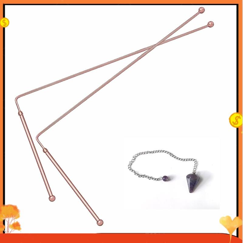 Copper Dowsing Rods, 99.9% Pure Copper Divining Rod for Tracing ...