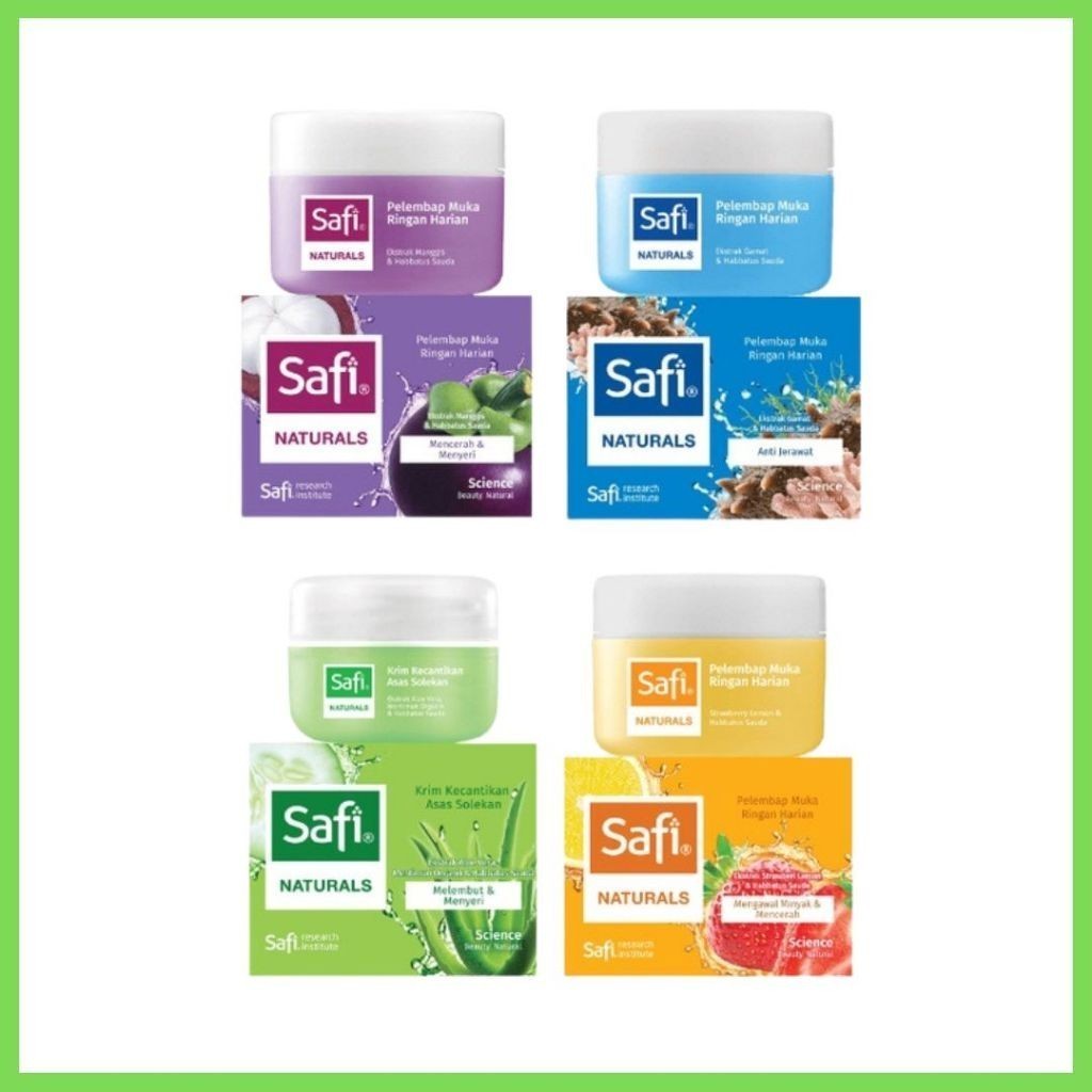 Safi Naturals Face Moisturizer / Pelembap Muka Mangosteen / Gamat ...