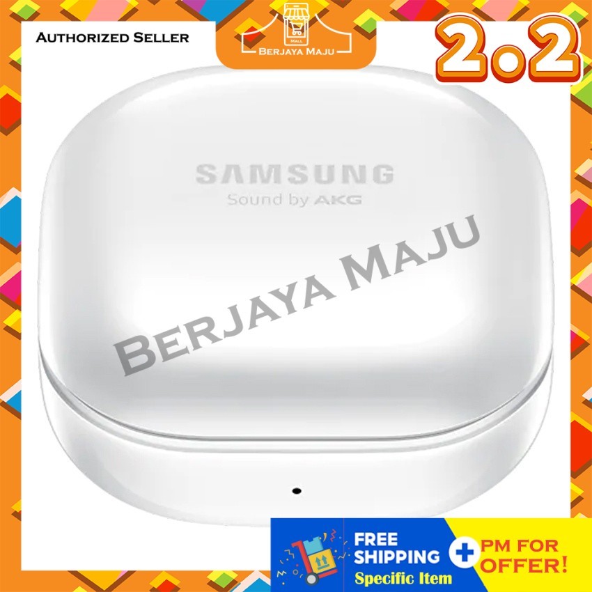 (Original) Samsung Galaxy Buds Live Wireless Earbuds SM-R180NZWAXME ...