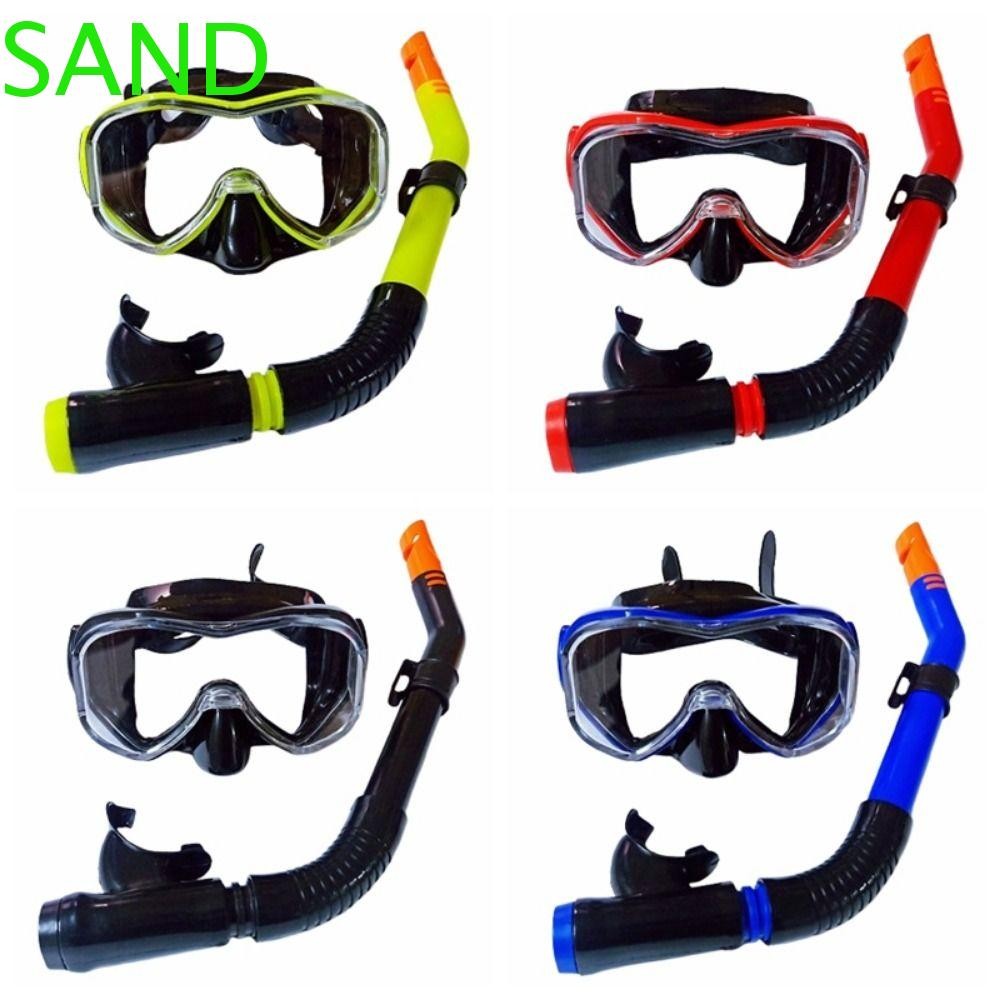 SAND Underwater Snorkeling Mask, Anti Fog Breathing Swimming Snorkeling ...