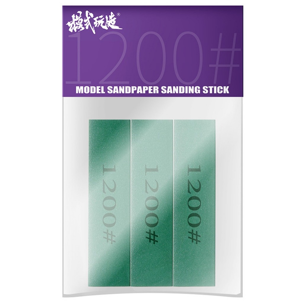 MSWZ MS022 400~1200 3pcs/lot Model Sandpaper Sanding Stick for Gundam ...