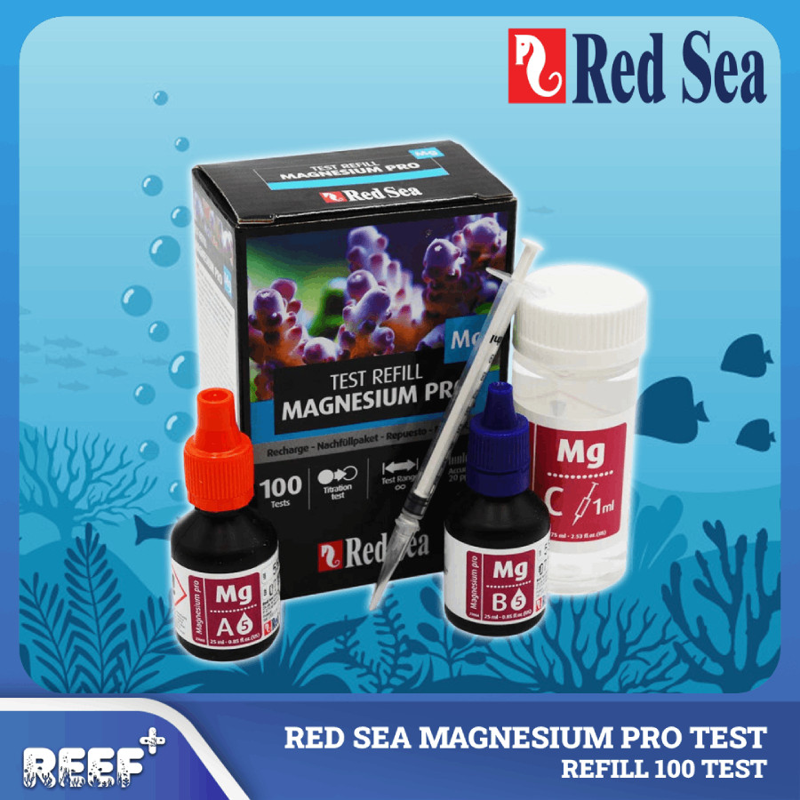 Red Sea Magnesium Pro Test Kit Refill 75 Tests | Shopee Malaysia