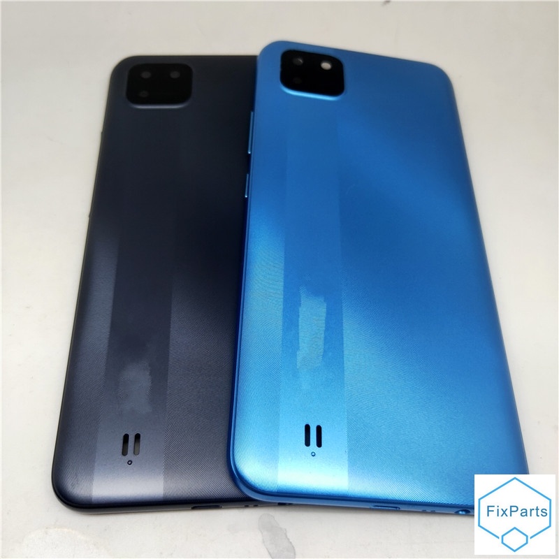 For Realme C11 2021 RMX3231 Back Battery Cover Door Panel Housing Case ...