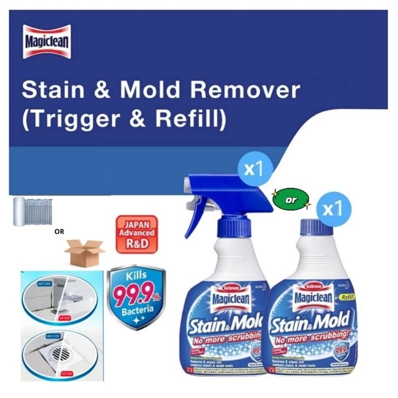 KAO Magiclean Stain & Mold | removes and wipes out stubborn stains and ...