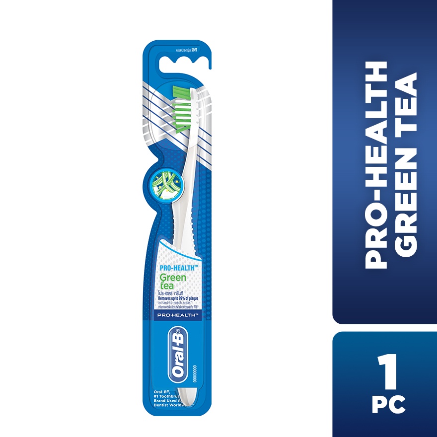ORAL-B Pro Health Green Tea Toothbrush 1's | Shopee Malaysia