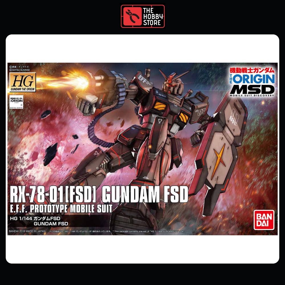 Bandai HG 1/144 Gundam Fsd | Shopee Malaysia