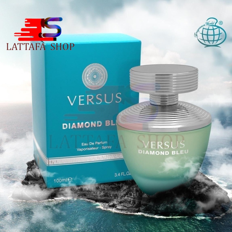 Fragrance World Versus Diamond Bleu 100ml Eau De Parfum For Women And ...