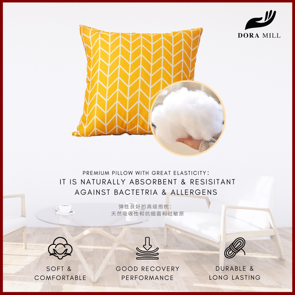 [Shopee Choice] Nordic Style Patterned Cushion Cover Square Throw ...