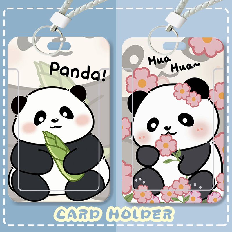 So Cute China Panda Lovely Version Ins Bank Card Metro ID Card School ...