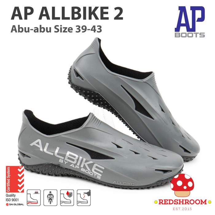 LOKAL Ap ALLBIKE 2 ABU Bikers Shoes AP Boots Local Rubber Fashion ...