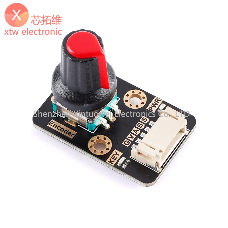 Encoder EC11 Rotary Encoder Module Digital Pulse Output with Knob PH2.0 ...