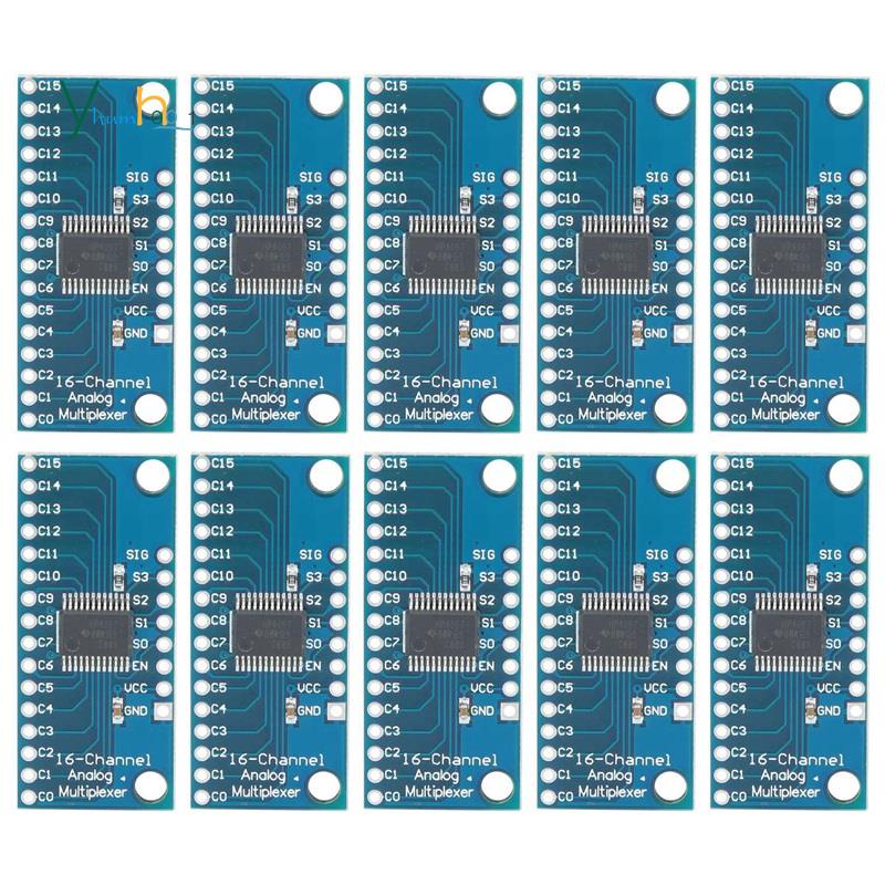10Pcs 16CH Analogue Multiplexer Module 74HC4067 CD74HC4067 Precise ...