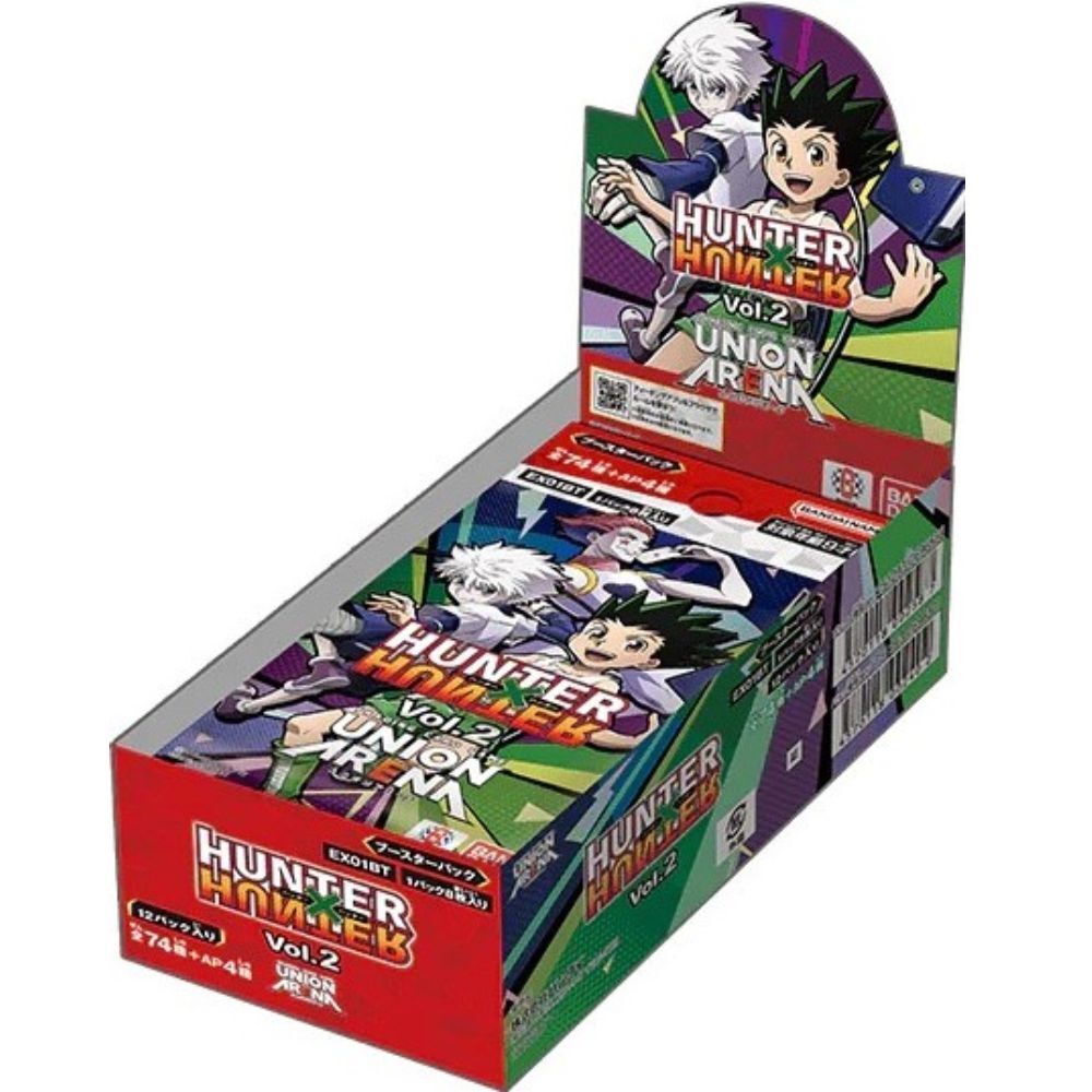 Union Arena Trading Card Game EX01BT Hunter x Hunter Vol.2 Booster Box | Shopee Malaysia