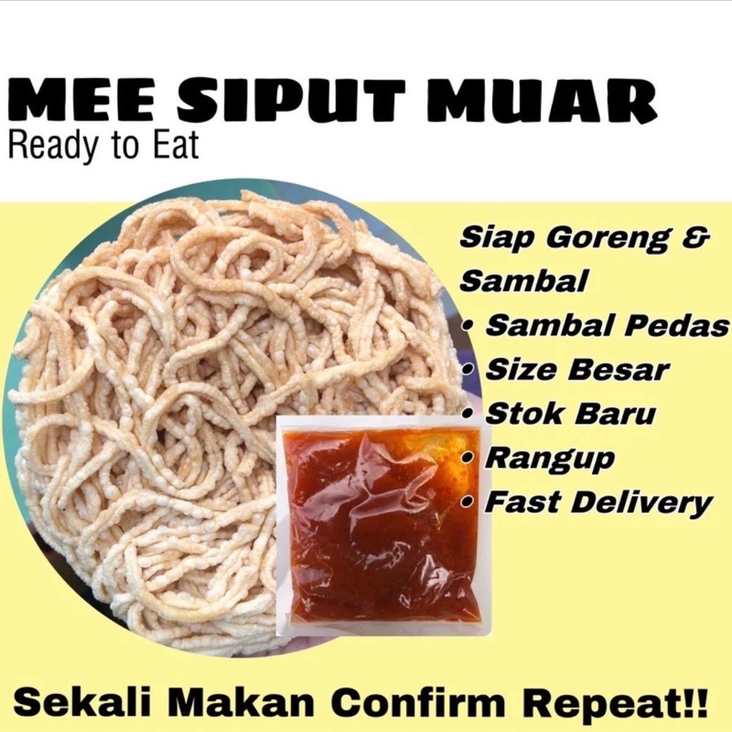 Mee siput muar rangup size besar sesuai sebagai doorgift dan majlis ...