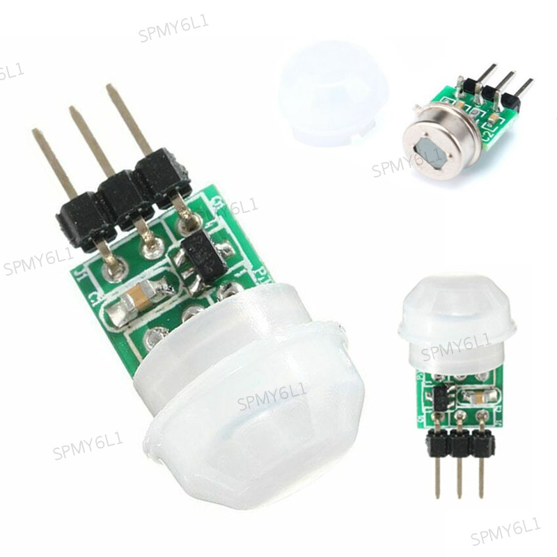 Mini IR Pyroelectric Infrared PIR Motion Human Sensor Automatic Detector Module AM312 Sensor DC ...