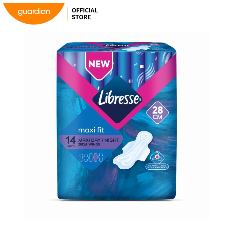 Libresse Maxi Wing 28cm 14's | Shopee Malaysia