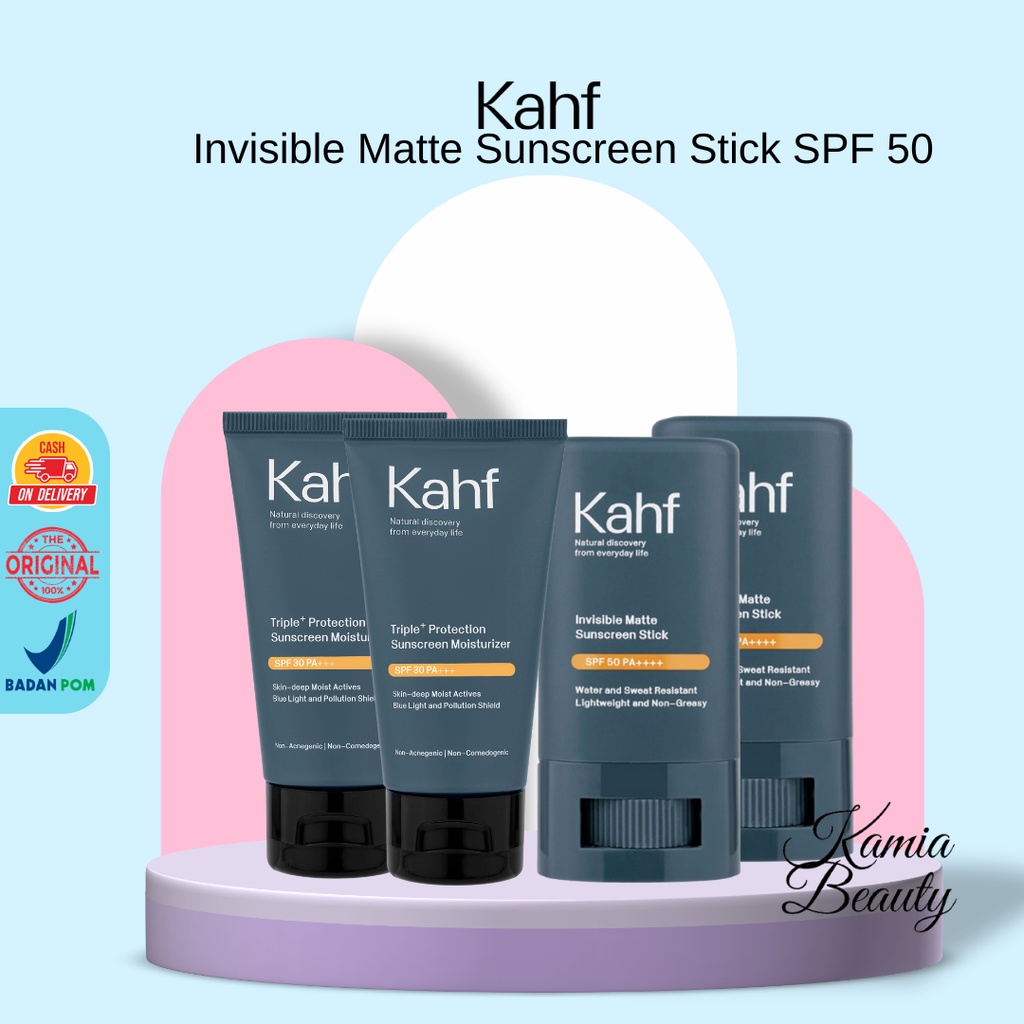 Kahf Invisible Matte Sunscreen Stick SPF 50 PA+++ 22g | Sunscreen ...