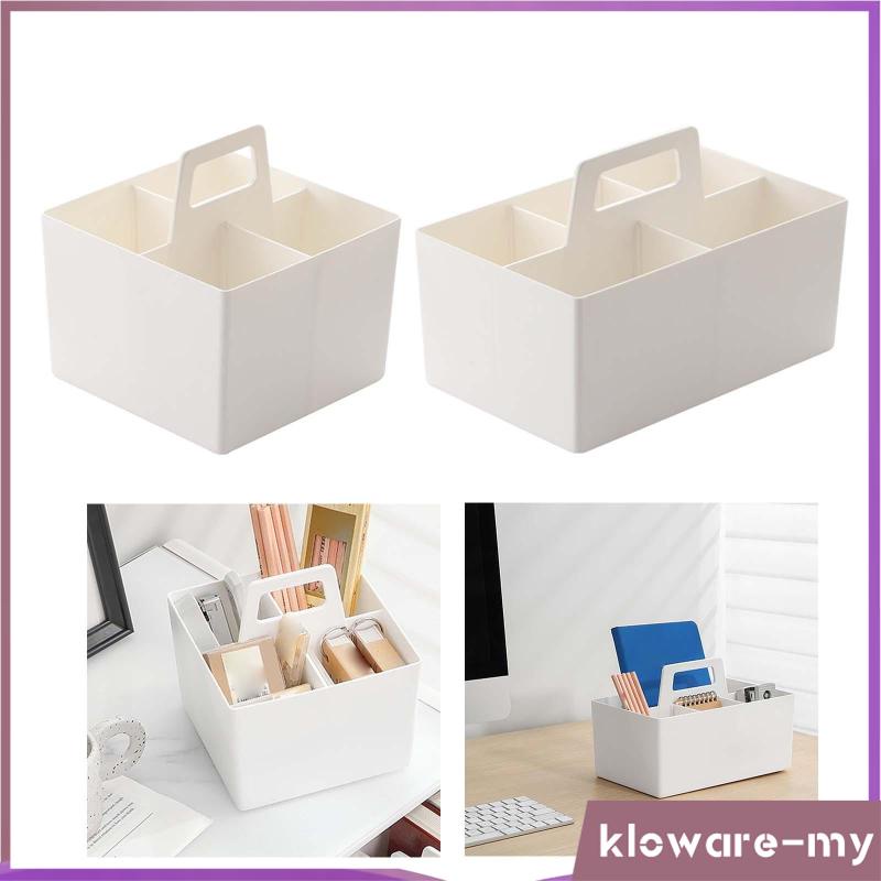 [KlowareMY] Desk Organizer Sundries Container Multi Compartments ...