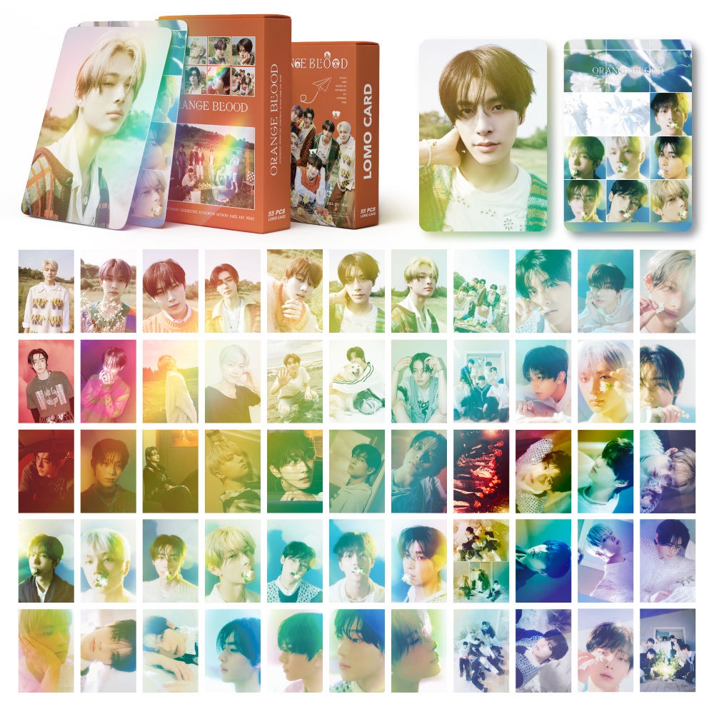 50-55pcs EN ROMANCE UNTOLD Solo Laser Hologram Lomo Cards 2025 SEASON'S ...
