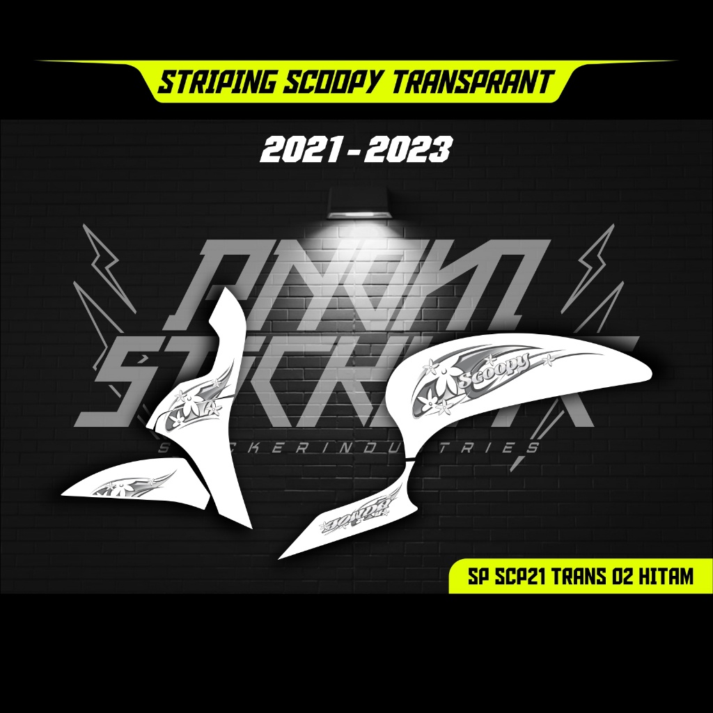 Uv Transparent STRIPING Flower STRIPING STYLISH 2019 DECAL 2023 ...