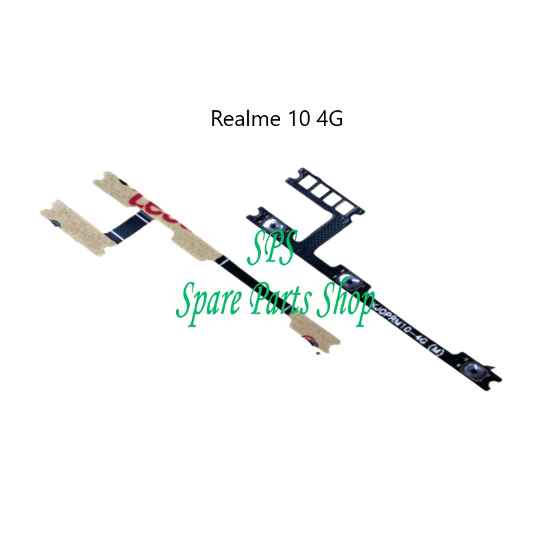 Realme 10 / 10s / 10 Pro / 10 Pro+ Plus Power On Off Volume Switch ...