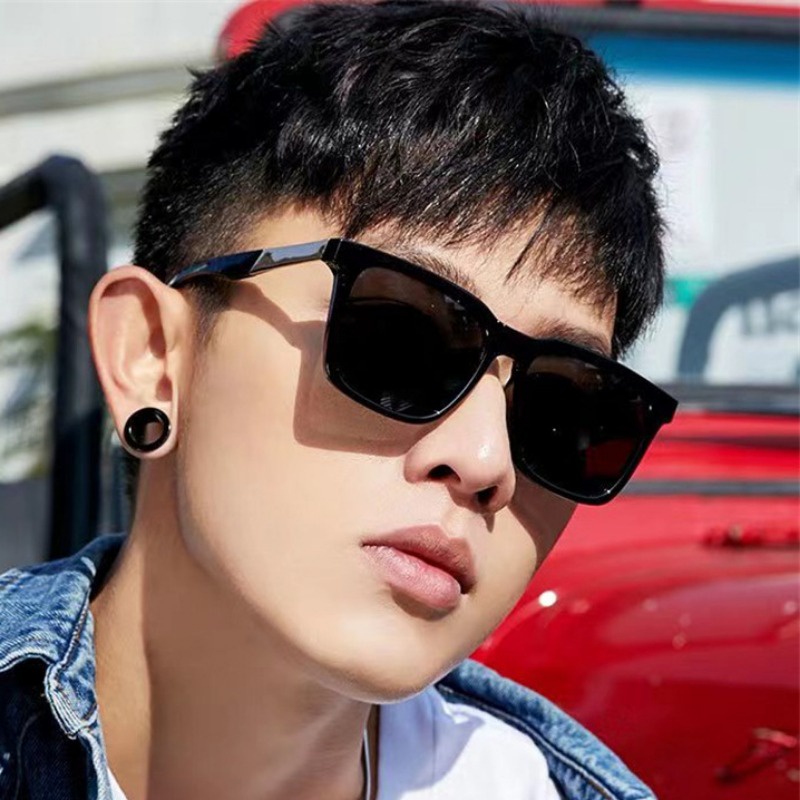 Korean Sunglasses for Men Driving Mercury Lens UV400 Sunglasses Fashion ...