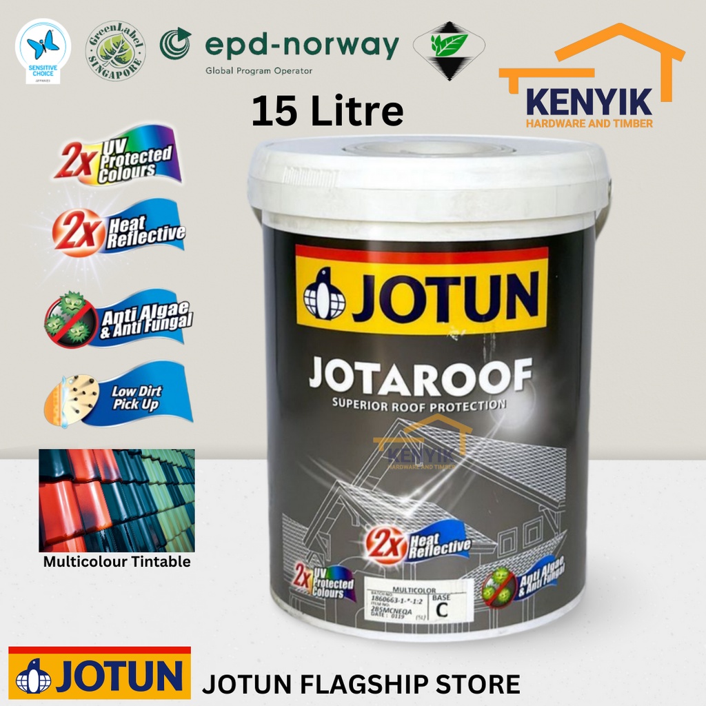 JOTUN 15L Jotaroof (Roof Paint) | Shopee Malaysia