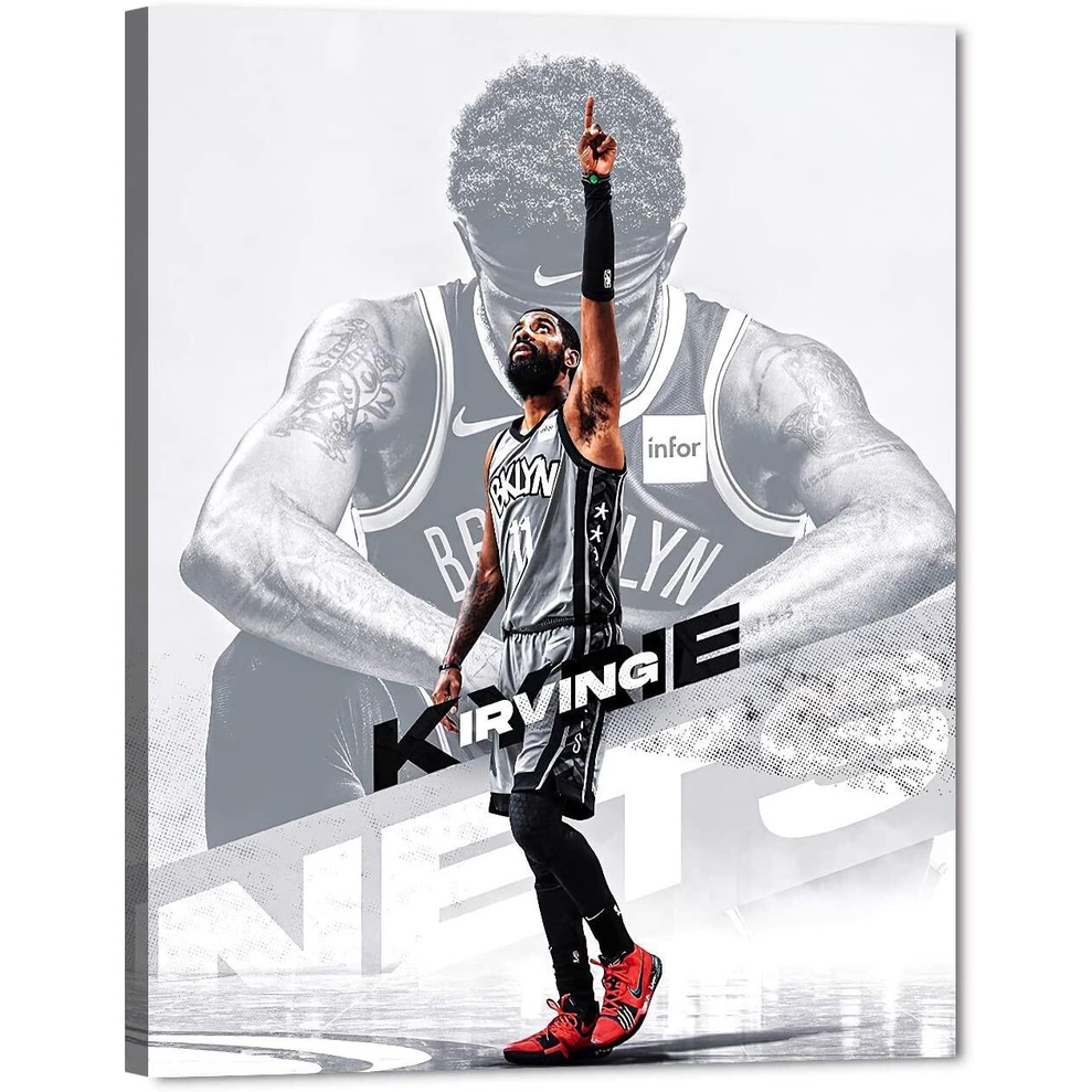 1 Piece Kyrie Andrew Irving Canvas Painting Wall Art Uncle Drew Quotes ...