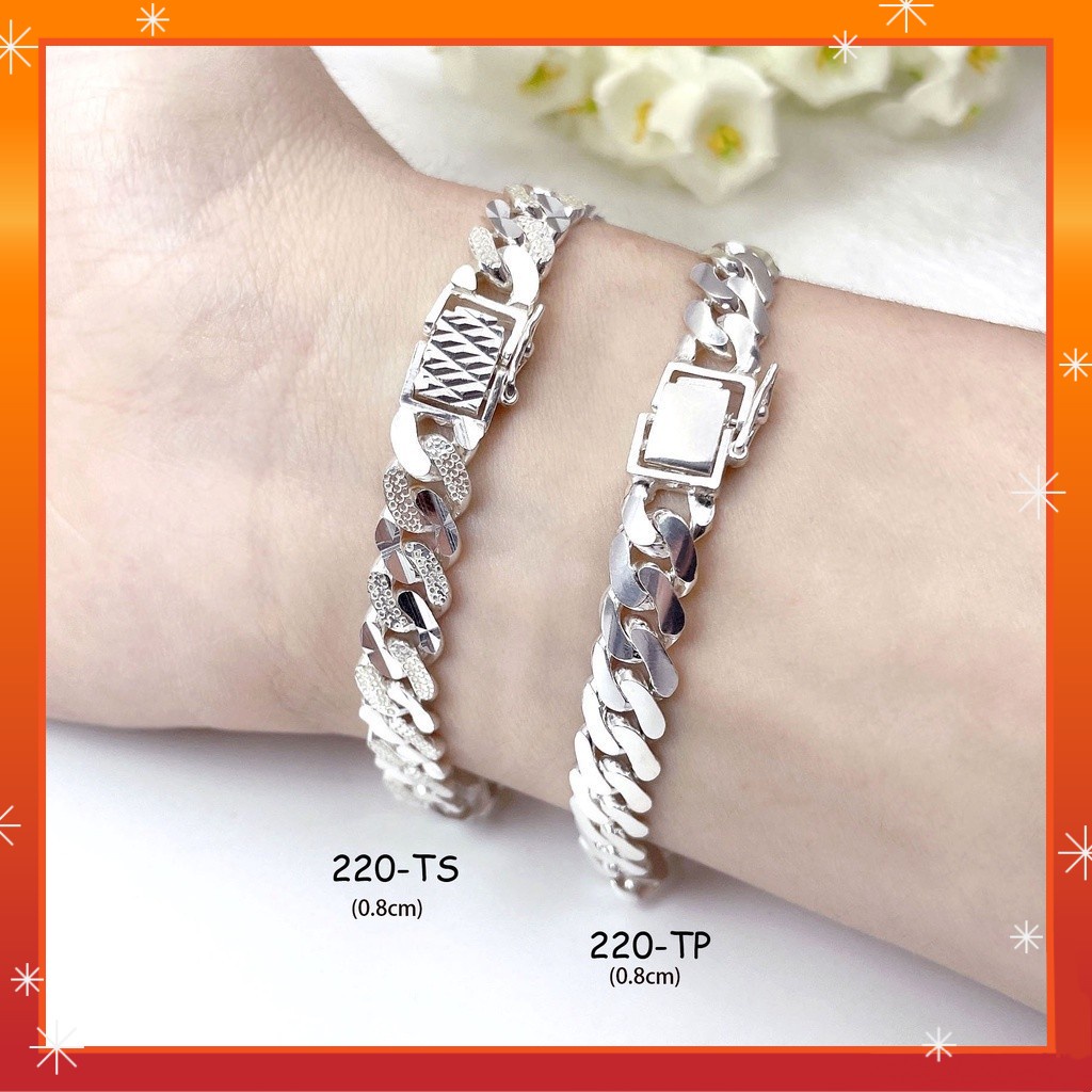 💥PROMO💥#HBG220 - 0.8cm Silver 925 Bangle - Gelang Tangan Perak 925 ...