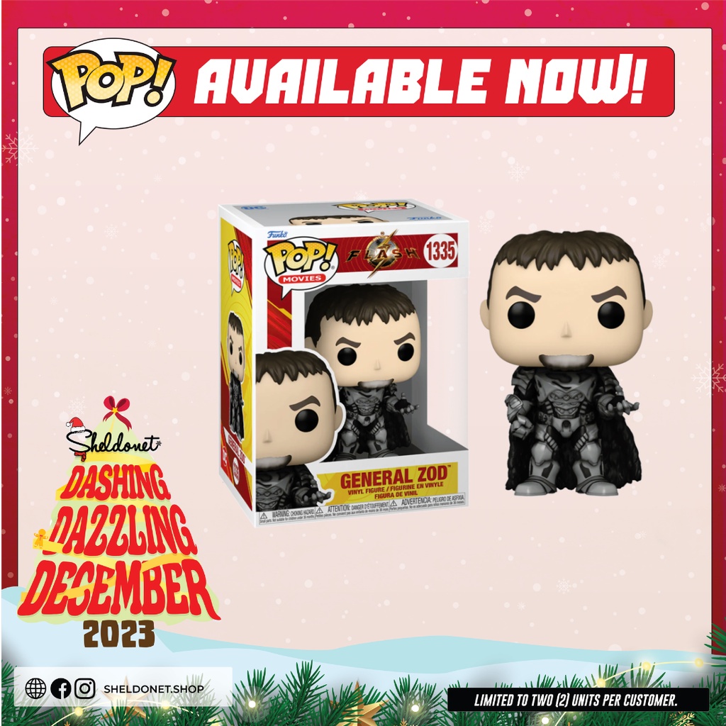 Funko Pop! Movies: The Flash (2023) - General Zod | Shopee Malaysia