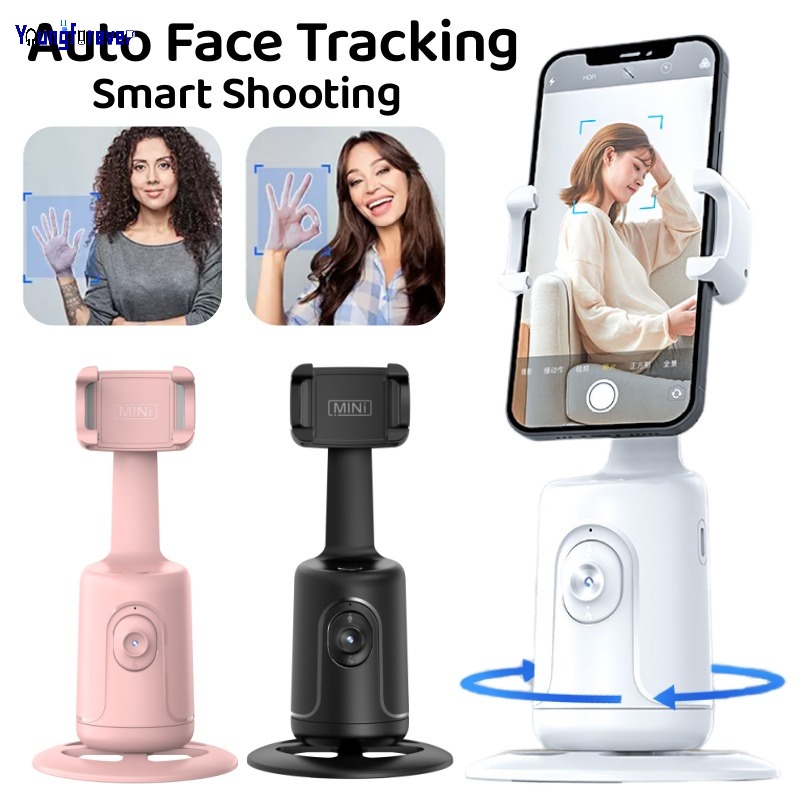 Auto Face Tracking Gimbal Phone Holder 360° Rotation Face Body ...