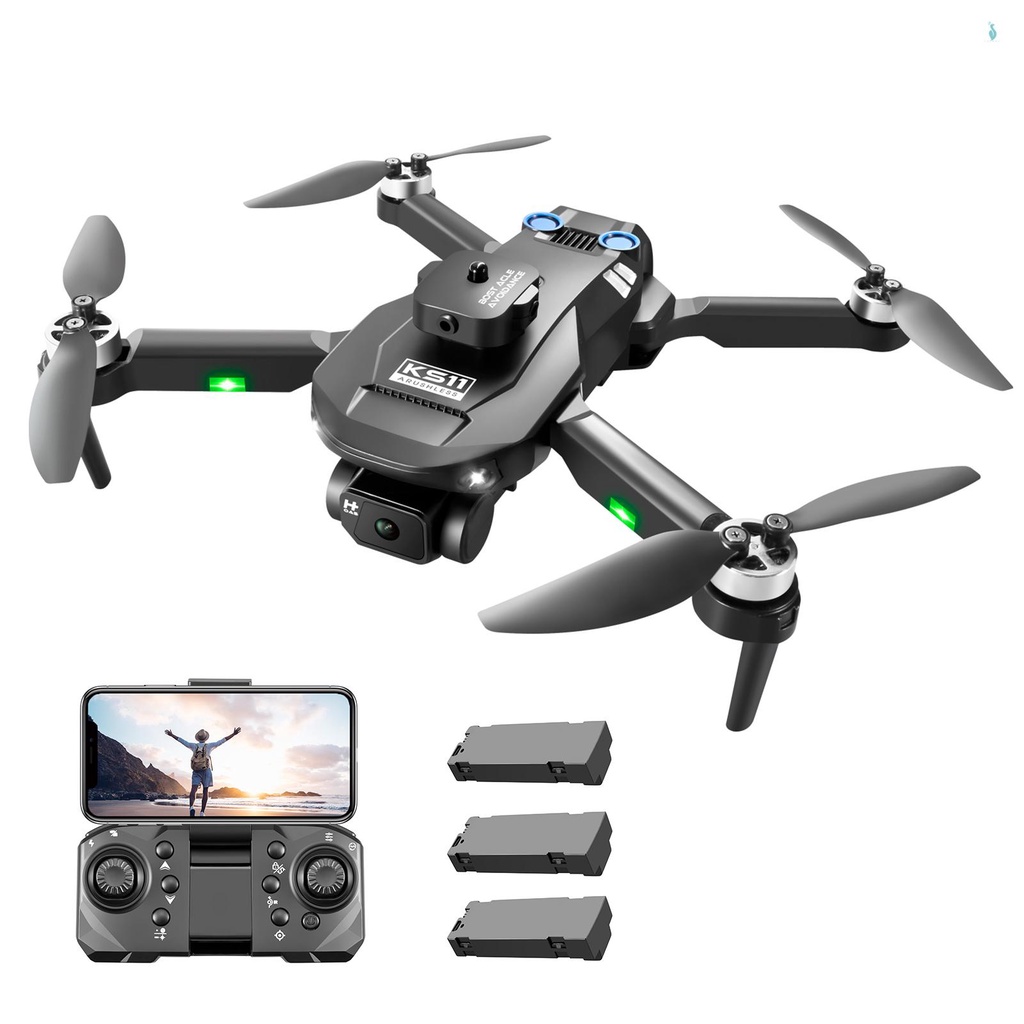 Remote Control Drone with Camera 4K Dual Camera Obstacle Avoidance ...