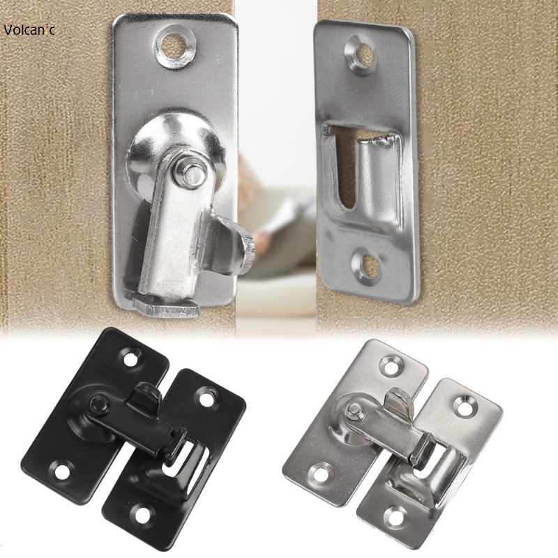 1Set High Quality Metal Small Latch with Screw Lock Toilet Doors 90 ...
