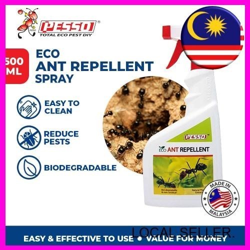 esso Eco Ant Repellent Liquid Spray 500ML Penghalau Semut Natural Serai ...